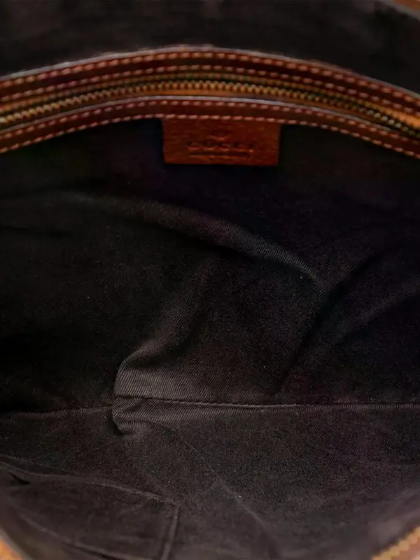 Gucci Gg Canvas Nailhead Crossbody Bag