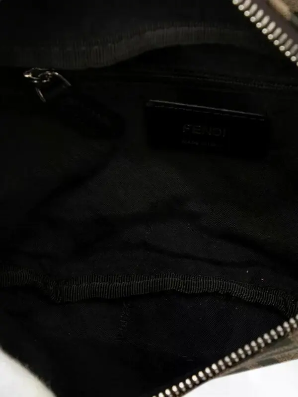 Fendi Zucchino Canvas Belt Bag