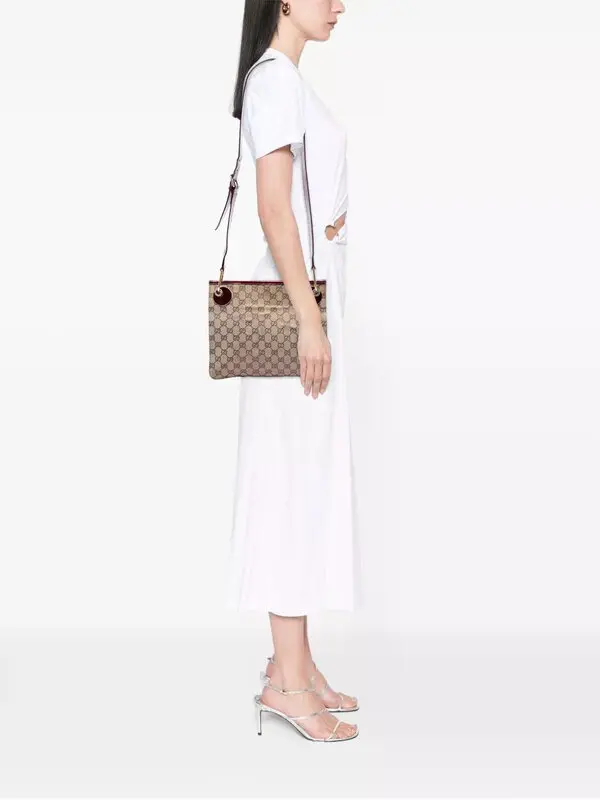 Gucci Gg Canvas Eclipse Crossbody Bag