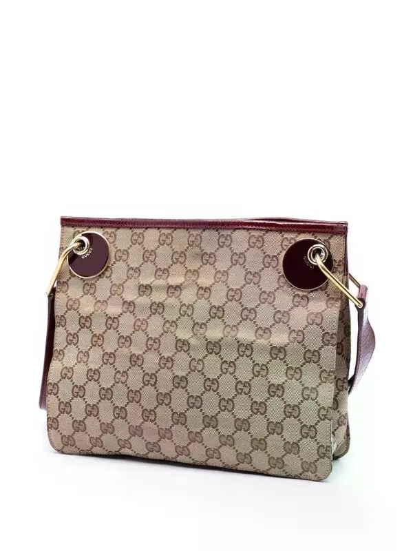 Gucci Gg Canvas Eclipse Crossbody Bag