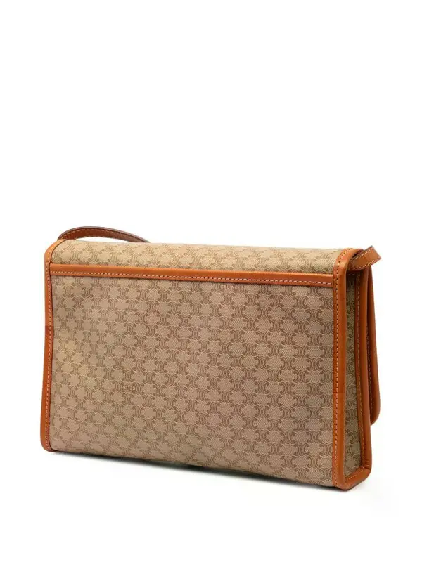 Celine Macadam Coated Canvas Crossbody Bag