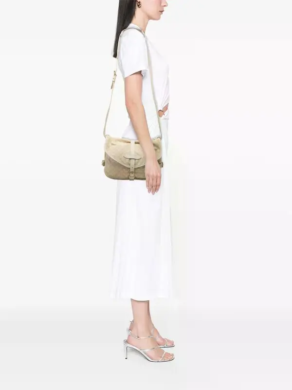LOUIS VUITTON Monogram Mini Lin Saumur 30 Crossbody Bag