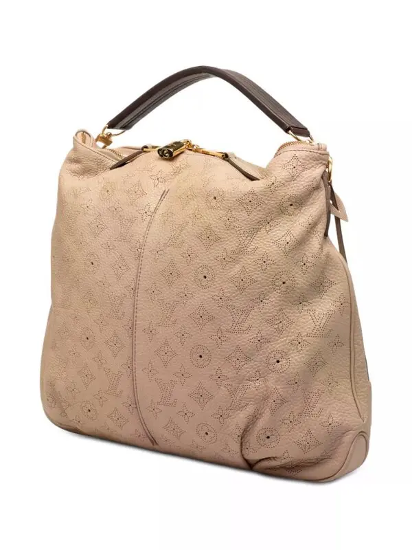 LOUIS VUITTON Monogram Mahina Selene Mm Satchel