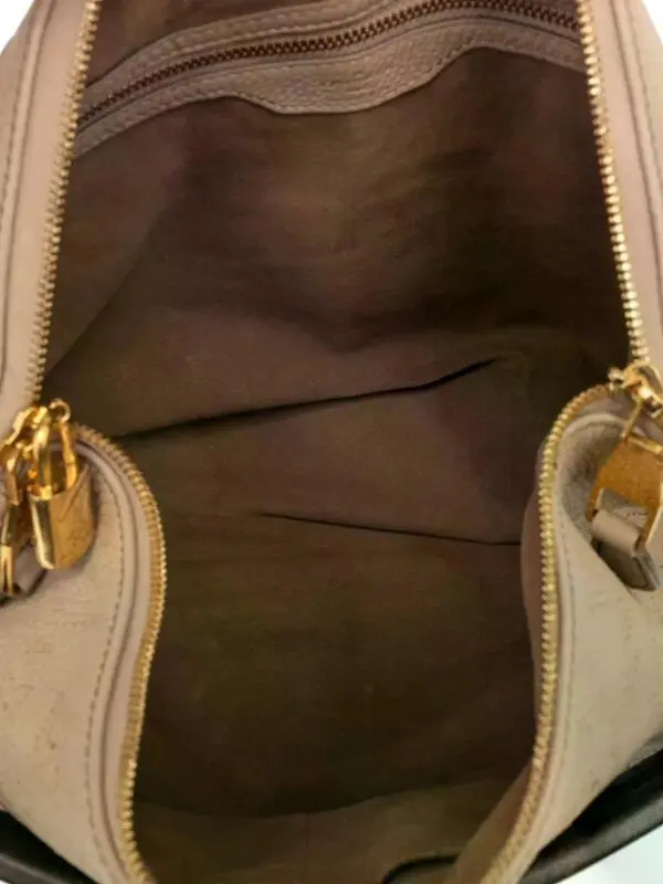 LOUIS VUITTON Monogram Mahina Selene Mm Satchel