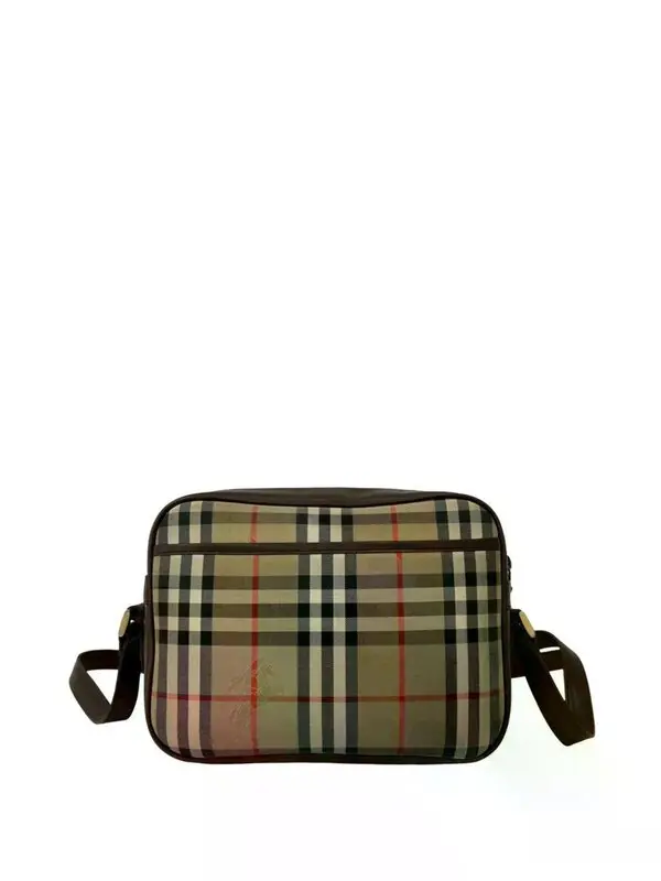 Burberry Nova Check Canvas Crossbody Bag