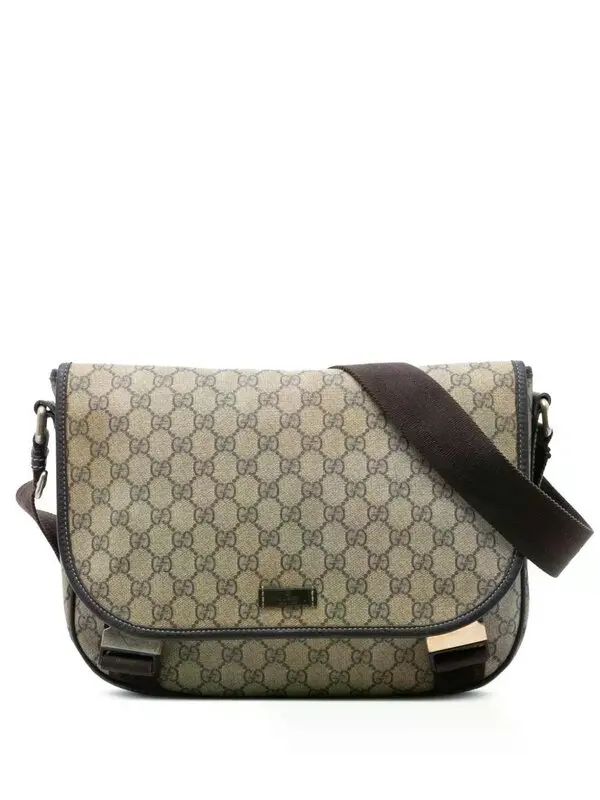 Gucci Gg Supreme Canvas Crossbody Bag