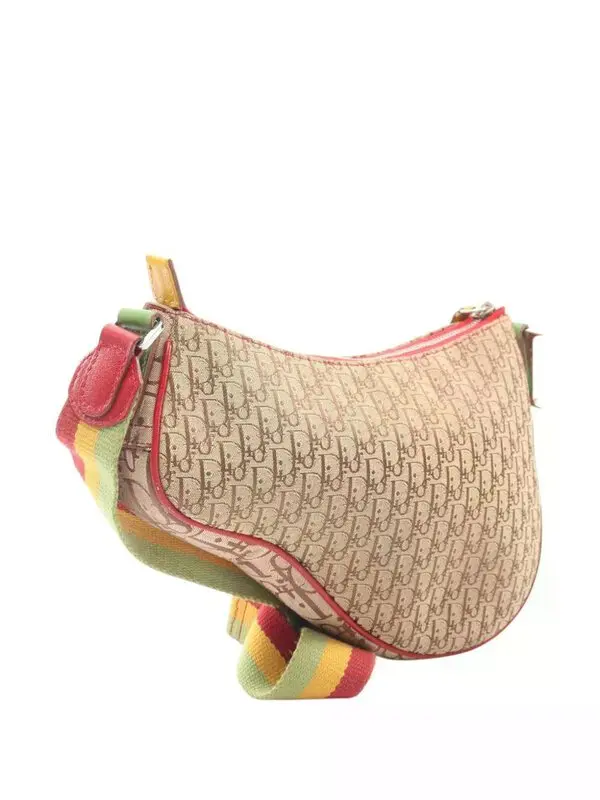 Dior Diorissimo Rasta Saddle Crossbody Bag