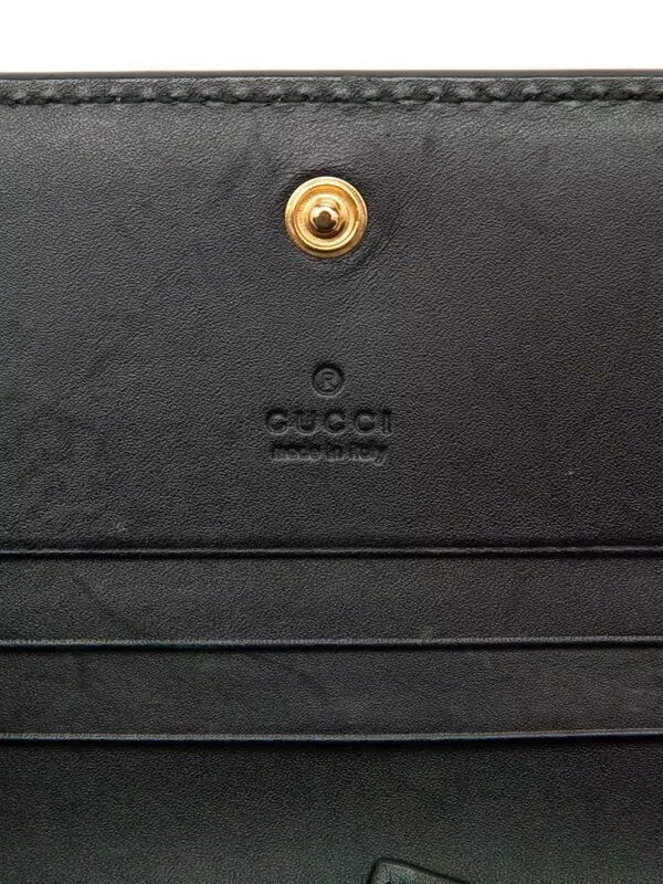 Gucci 2000-2015 Gg Supreme Bees Bifold Wallet Small Wallets