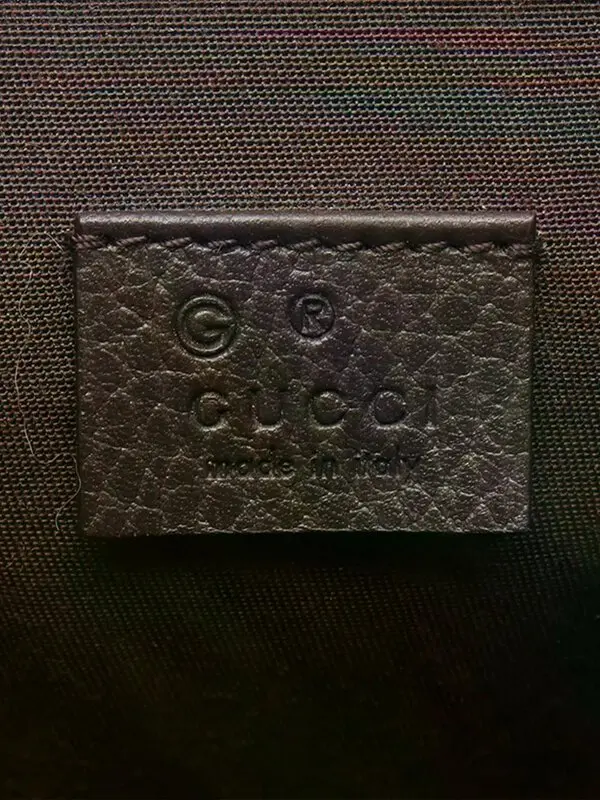 Gucci Gg Canvas Drawstring Backpack