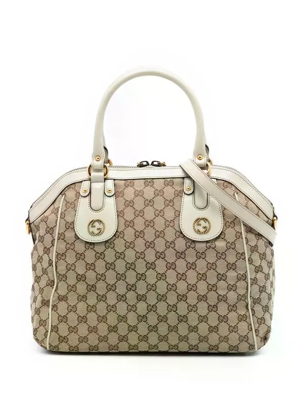 Gucci Gg Canvas Scarlett Satchel