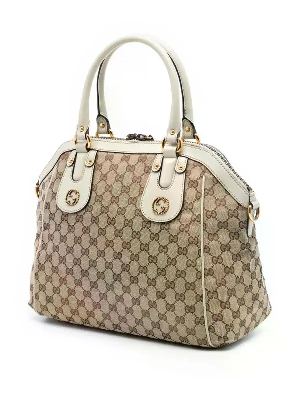 Gucci Gg Canvas Scarlett Satchel