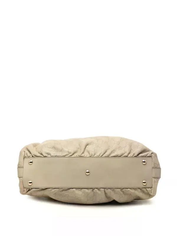 Gucci Bamboo Dialux Pop Satchel