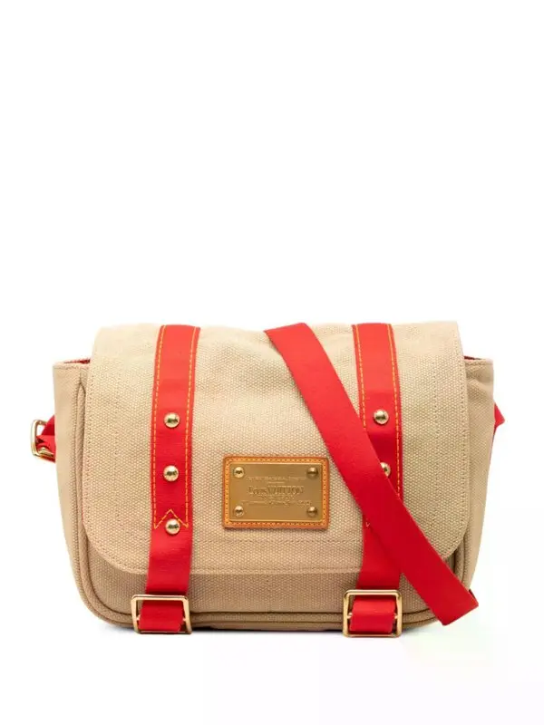 LOUIS VUITTON Antigua Besace Pm Crossbody Bag - Neutrals