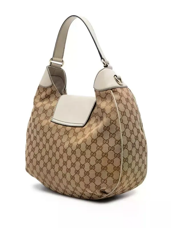 Gucci Gg Canvas Emily Flap Satchel