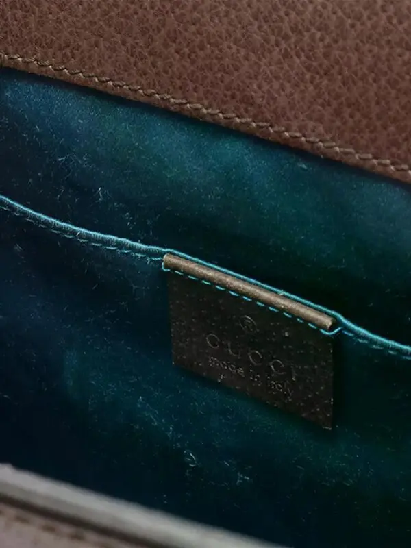 Gucci Ophidia Gg Supreme Web Chain Crossbody Bag - Neutrals