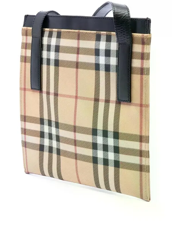 Burberry House Check Coated Canvas Crossbody Bag