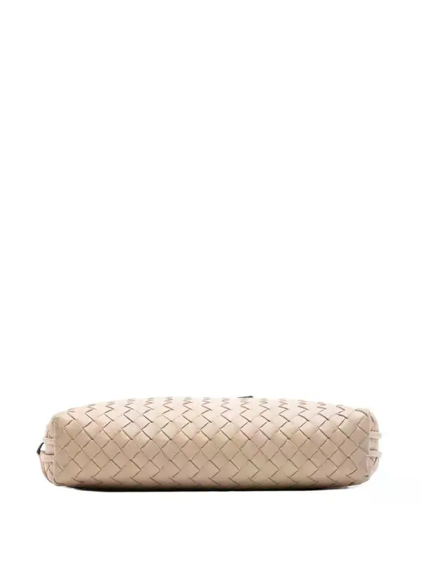 Bottega Veneta Nappa Intrecciato Nodini Crossbody Bag - Neutrals