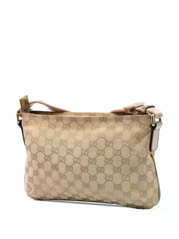 Gucci Gg Canvas Web Crossbody Bag