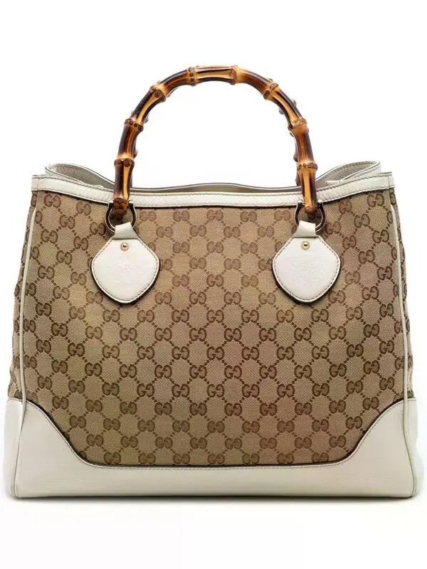 Gucci Bamboo Diana Tote Bag - Neutrals