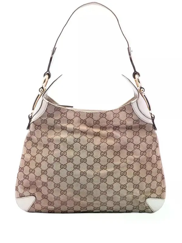 Gucci Gg Canvas Creole Hobo Bag - Neutrals