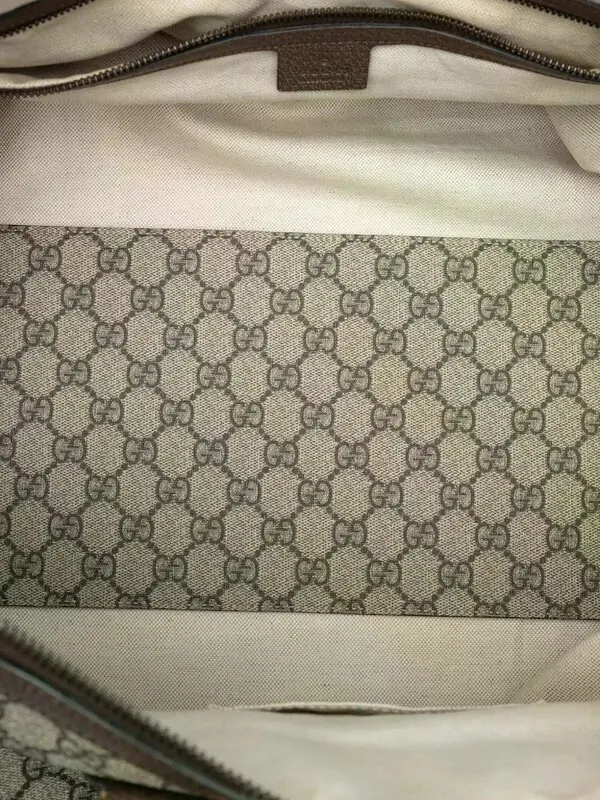 Gucci Ophidia Gg Supreme Web Carry-on Duffle Bag