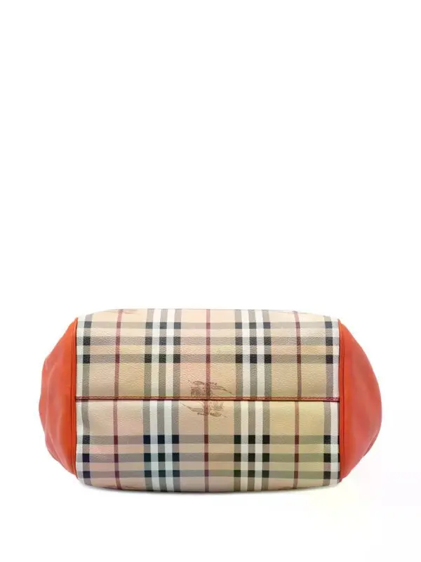 Burberry Haymarket Check Coated Canvas Canterbury Tote Bag