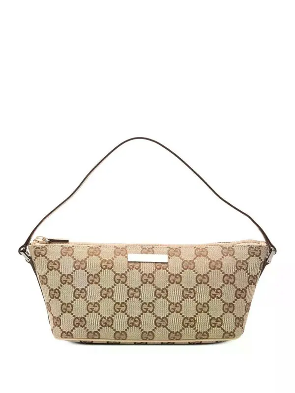 Gucci Gg Canvas Boat Shoulder Bag