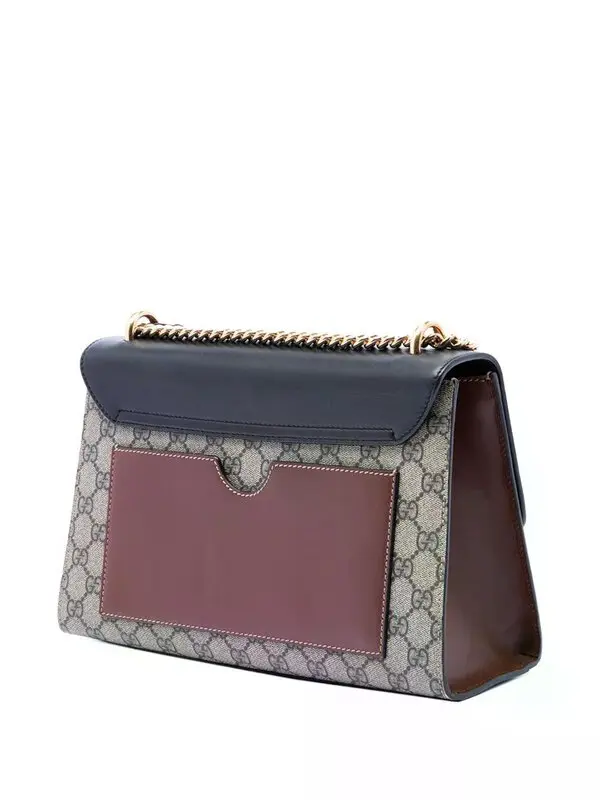 Gucci Gg Supreme Padlock Shoulder Bag