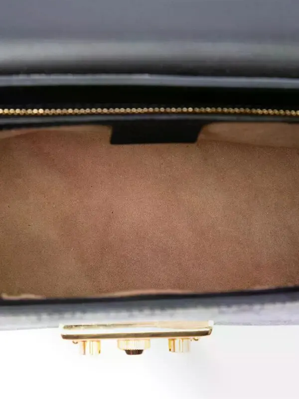 Gucci Gg Supreme Padlock Shoulder Bag