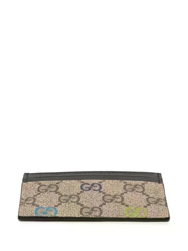 Gucci 2000-2015 Multicolor Gg Supreme Card Holder