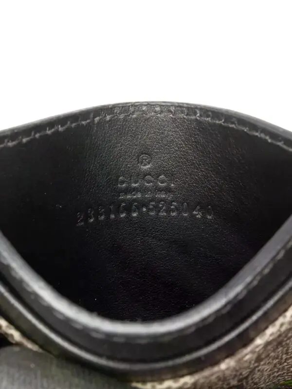 Gucci 2000-2015 Multicolor Gg Supreme Card Holder