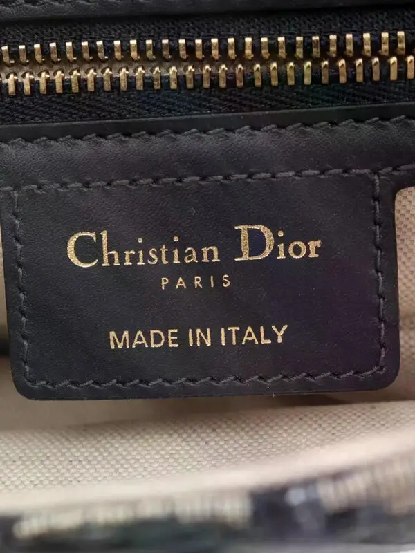 Dior Oblique Canvas Saddle Bag