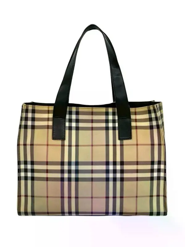 Burberry House Check Coated Canvas Tote Bag - Neutrals