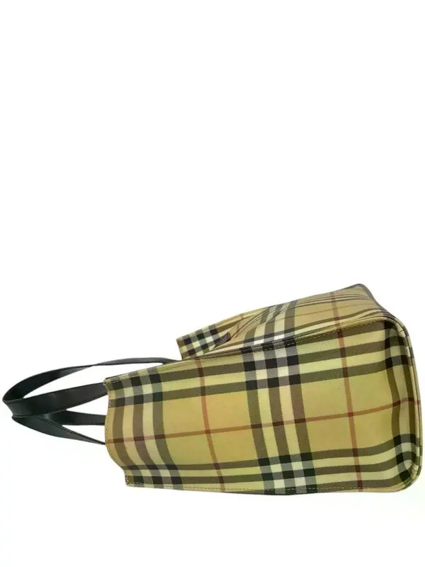 Burberry House Check Coated Canvas Tote Bag
