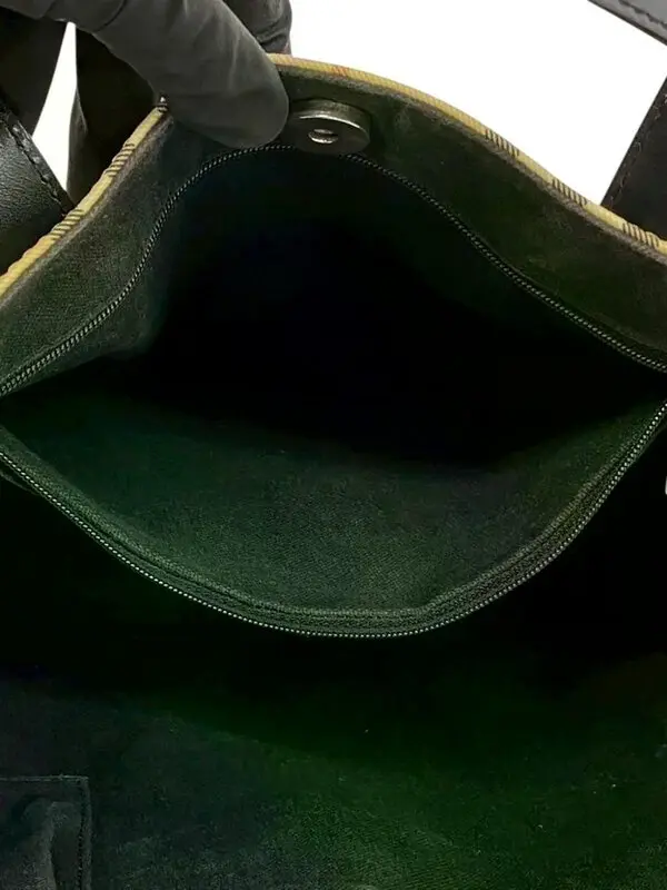 Burberry House Check Coated Canvas Tote Bag