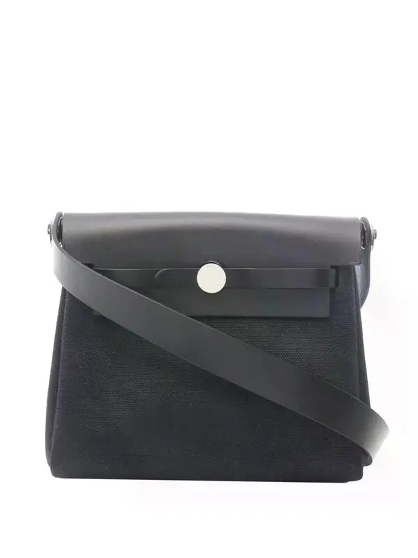 Hermès Herbag Zip 20 Crossbody Bag - Black