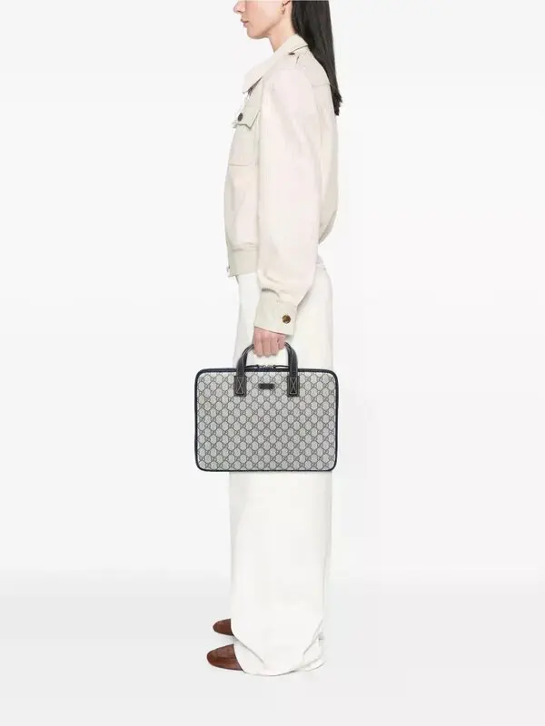 Gucci Gg Supreme Laptop Bag