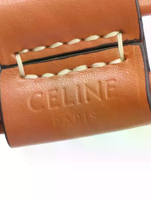Celine Micro Triomphe Coated Canvas Sailor Bucket Bag