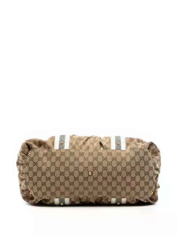 Gucci Gg Canvas Interlocking G Tote Bag