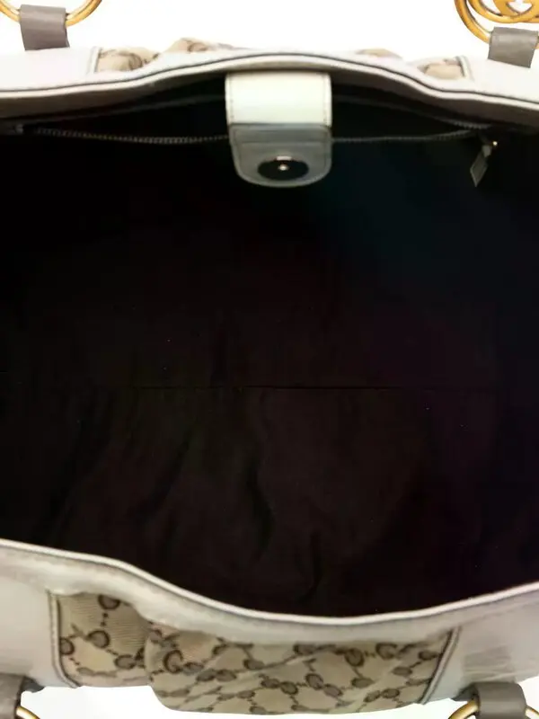 Gucci Gg Canvas Interlocking G Tote Bag