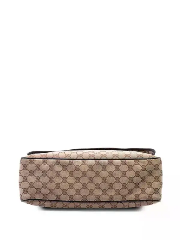 Gucci Gg Canvas Flap Messenger Bag