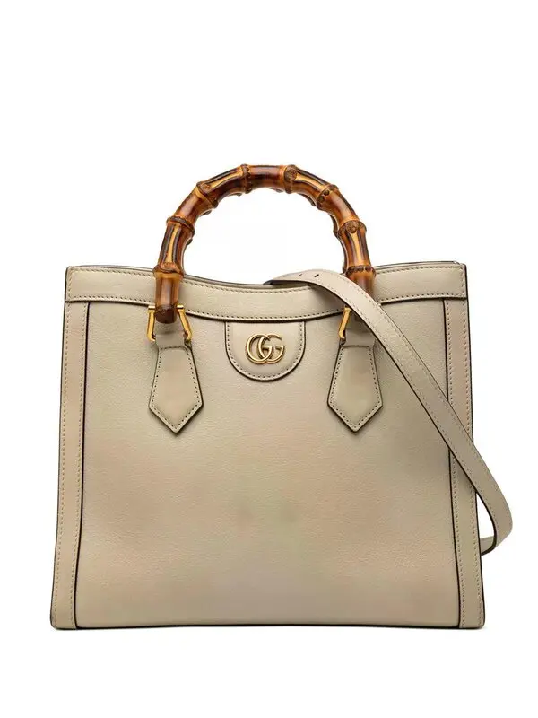 Gucci Bamboo Diana Satchel - Brown