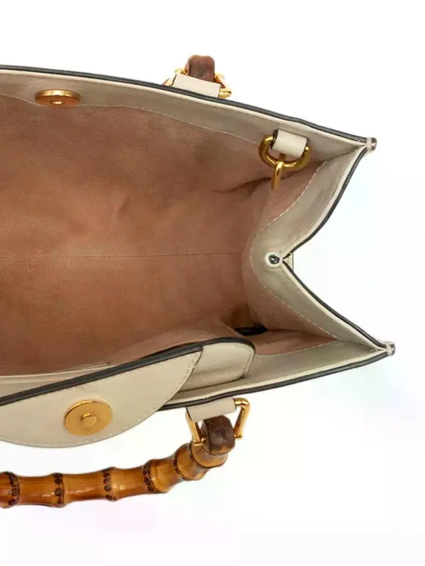 Gucci Bamboo Diana Satchel - Brown