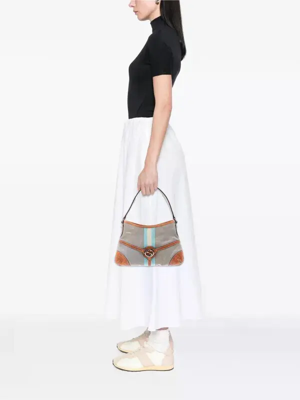 Gucci Canvas Web Reins Shoulder Bag