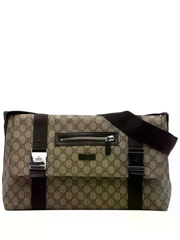 Gucci Gg Supreme Canvas Crossbody Bag