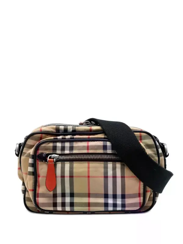 Burberry House Check Canvas Paddy Crossbody Bag - Neutrals