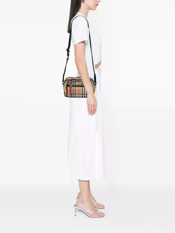 Burberry House Check Canvas Paddy Crossbody Bag