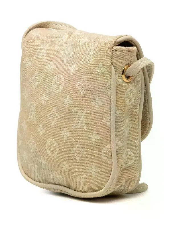 LOUIS VUITTON Monogram Mini Lin Pochette Cancun Crossbody Bag - Neutrals