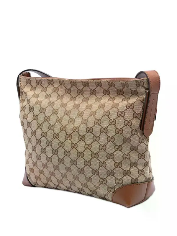 Gucci Gg Canvas Web Crossbody Bag
