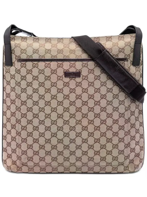 Gucci Gg Canvas Crossbody Bag